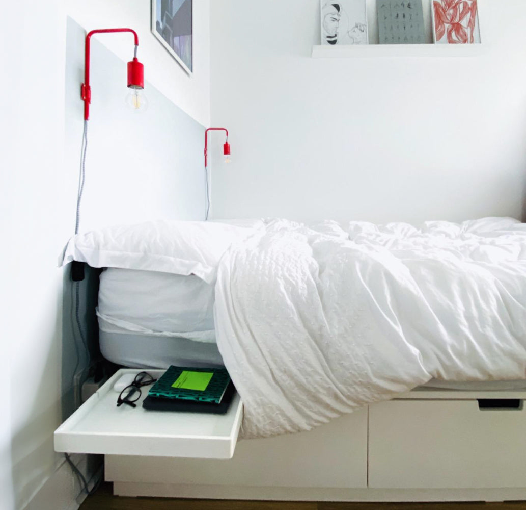 BedShelfie - Modern Bedside Shelf & Bunk Bed Shelf