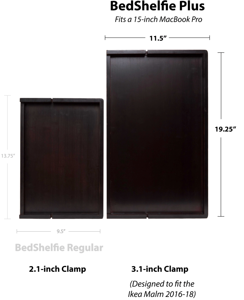 BedShelfie - Modern Bedside Shelf & Bunk Bed Shelf